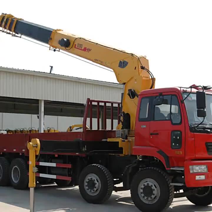 Good Perfomance 10 Ton Hydraulic Truck Mounted Pickup Crane Sq10sk3q ...