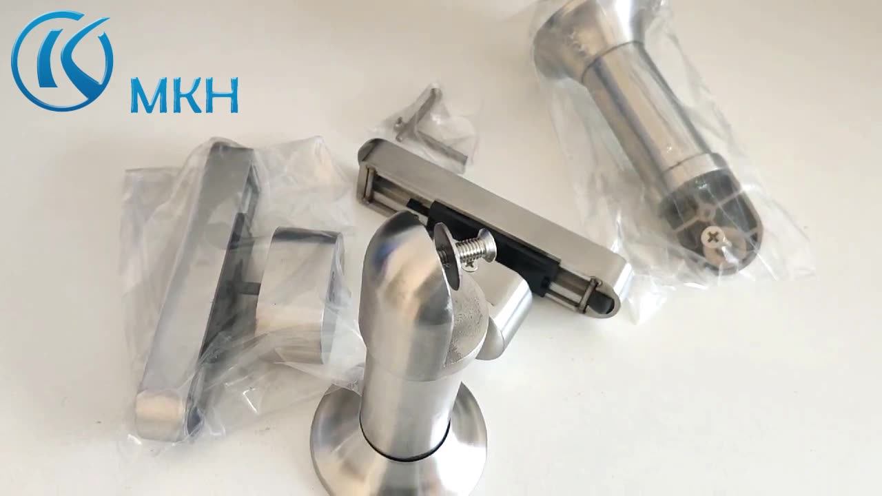 316 Stainless Steel Toilet Cubicle Partition Adjustable Support Leg ...