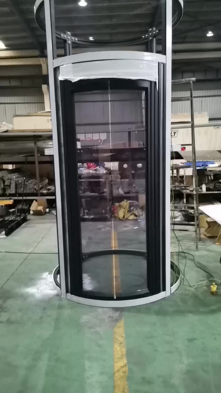 Small Home Residential Elevators Enclosed Shaft Hydraulic Passenger ...