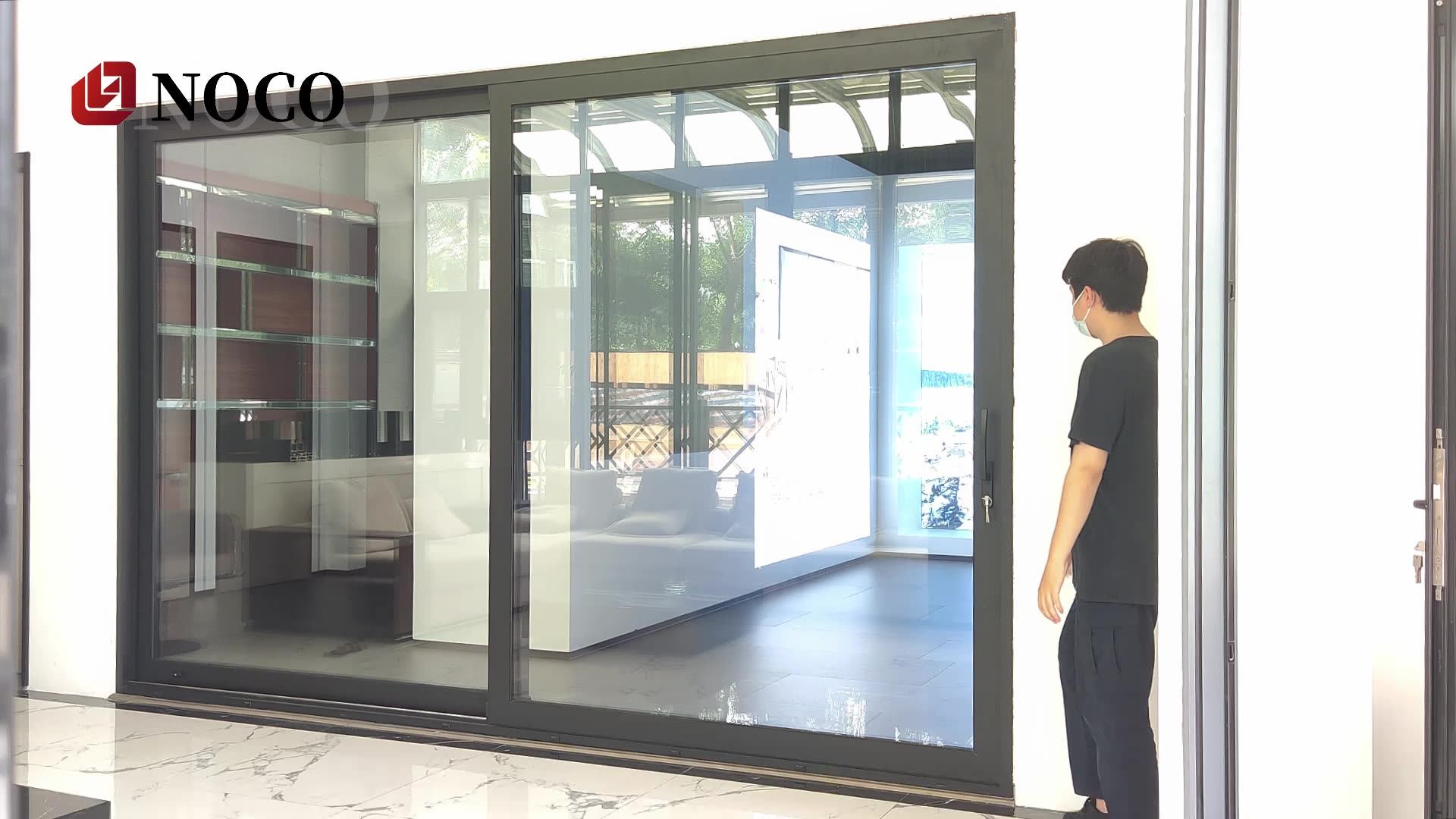 Noco Veranda Aluminium Stack Slider Multi Slide Certified Unbreakable ...