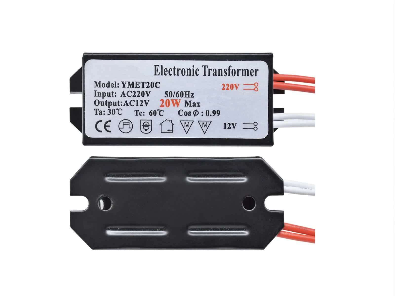 220v To 12v 50w Led Electronic Transformer Led Driver Power Supply For ...