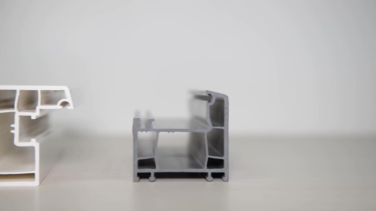 Hoffen Quality Upvc Window Profiles Frames/pvc Window Frame/upvc ...