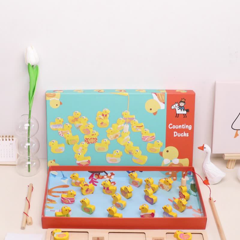 Montessori Counting Duck Math Games Learning Toys For The Enlightenment ...