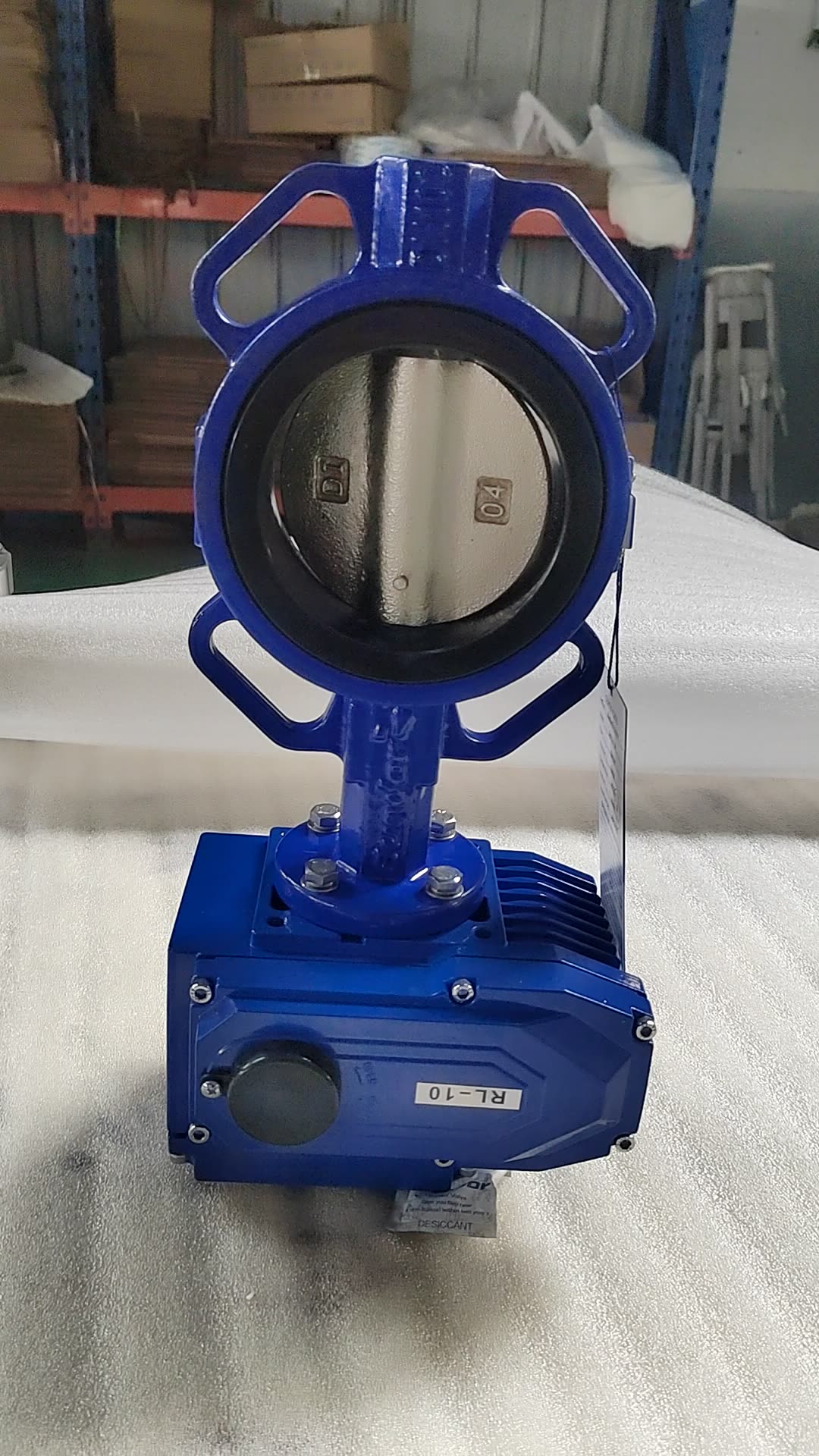 D971X电动蝶阀中线橡胶软密封对夹蝶阀开关调节型电动阀厂家DN100-阿里巴巴