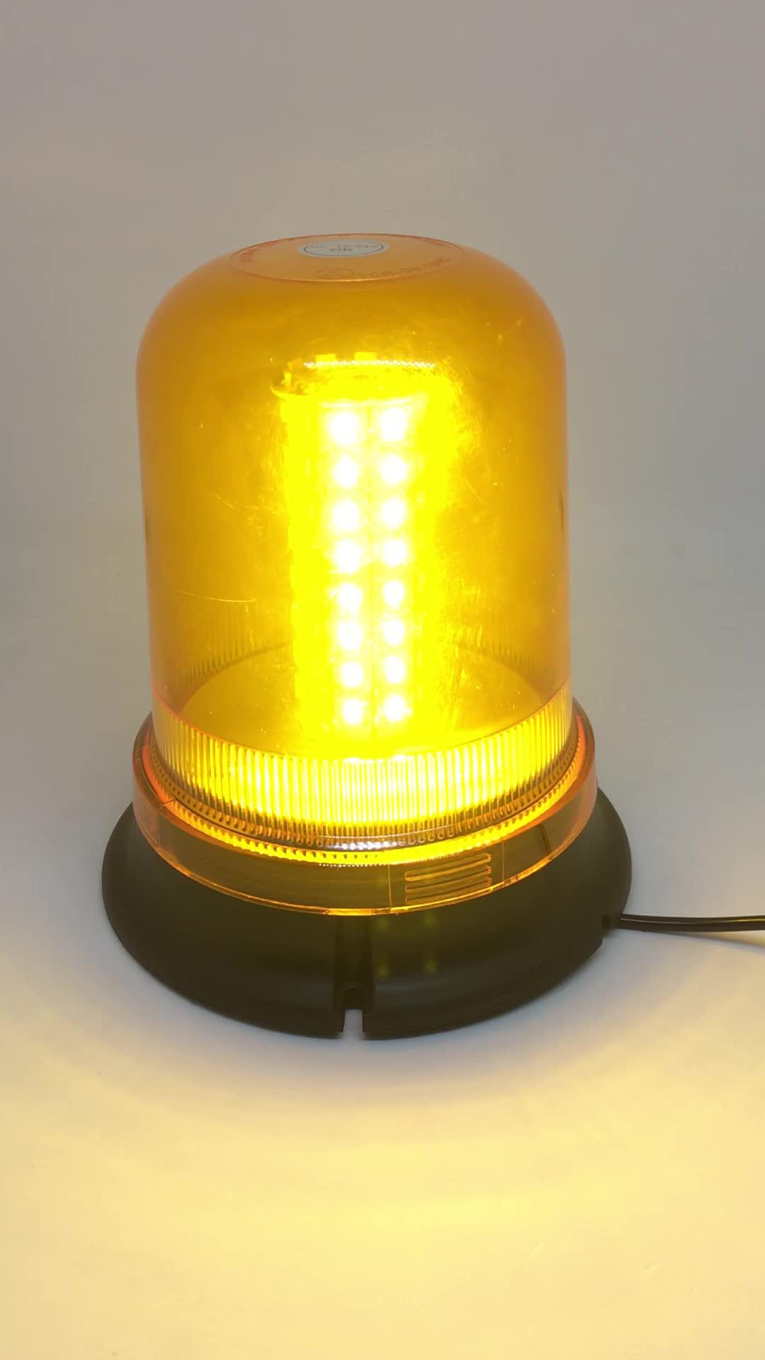 Super Bright Amber Led Flashing Light 12v Automotive Led Rotating ...