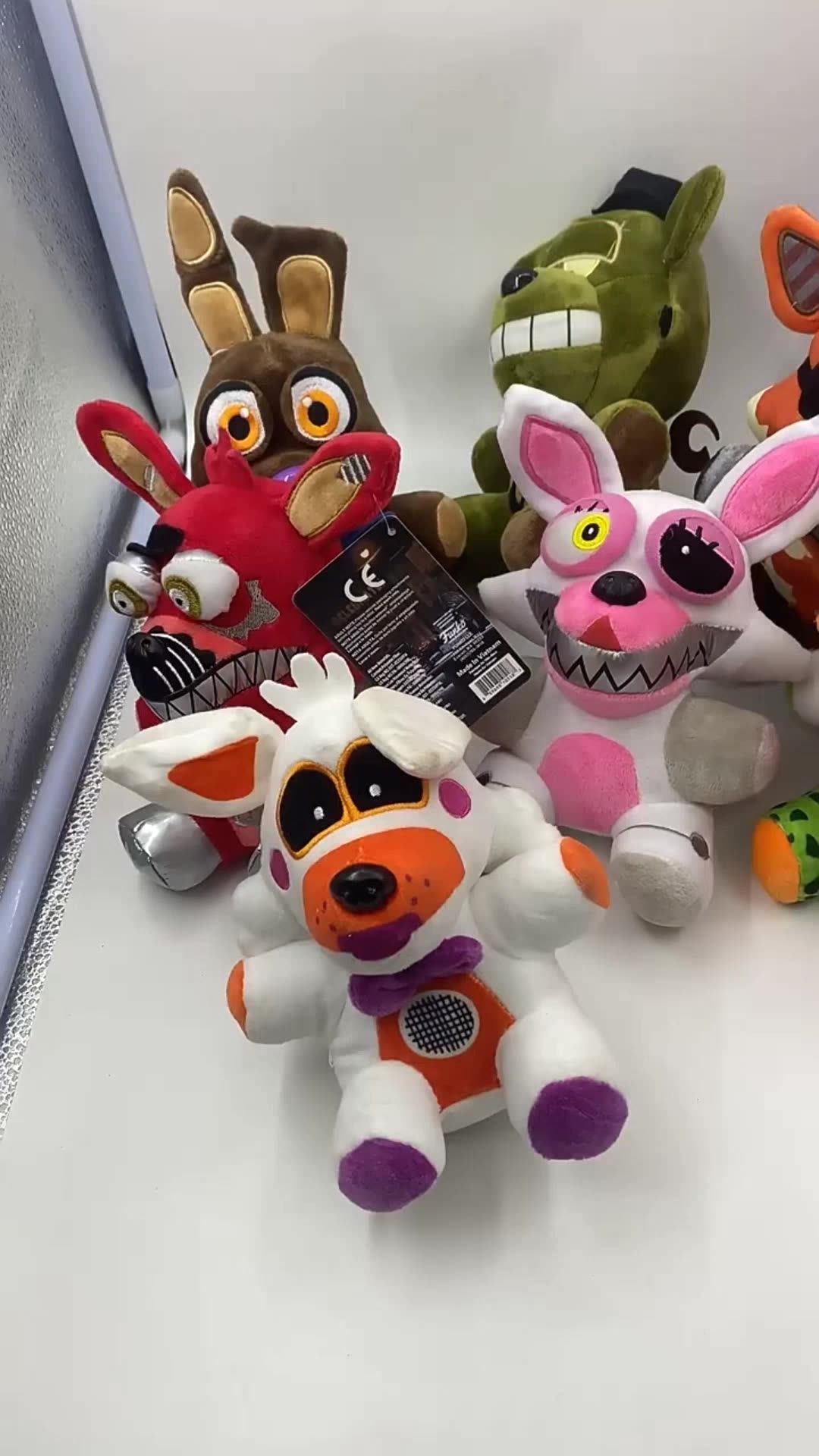 Cpc Plush Fnaf Five Nights At Freddy Nightmare Freddy Bonnie Bear Foxy ...