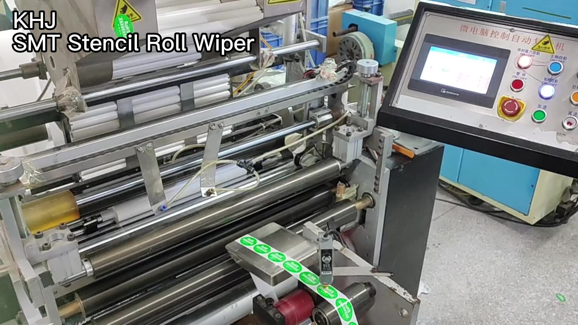 Oem Stencil Clean Rolls Smt Stencil Clean Wiper Roll Cleanroom Wiper ...