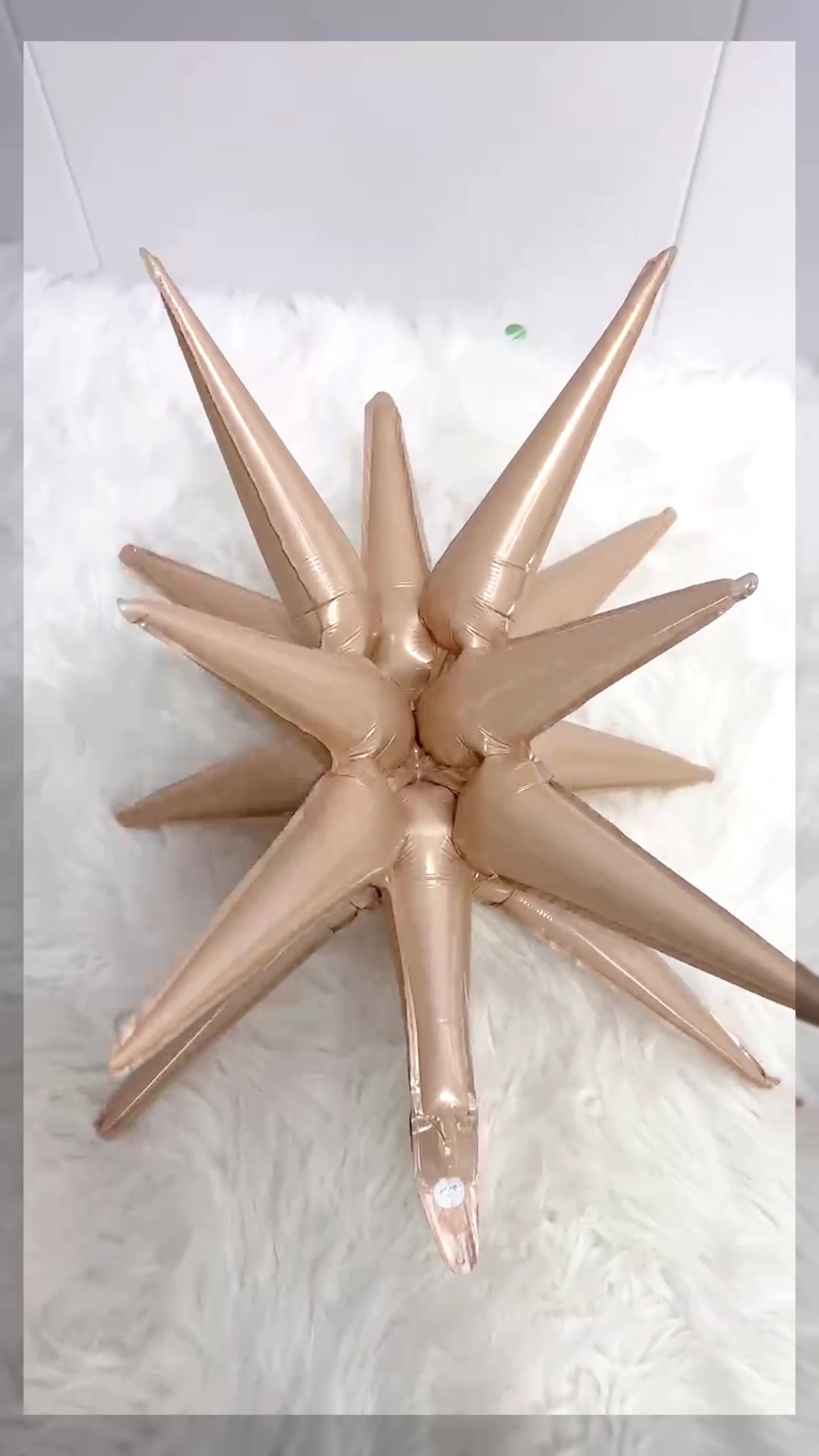 26/40 Inch Diy Explosive Starburst Cone Mylar Balloons Event Party ...