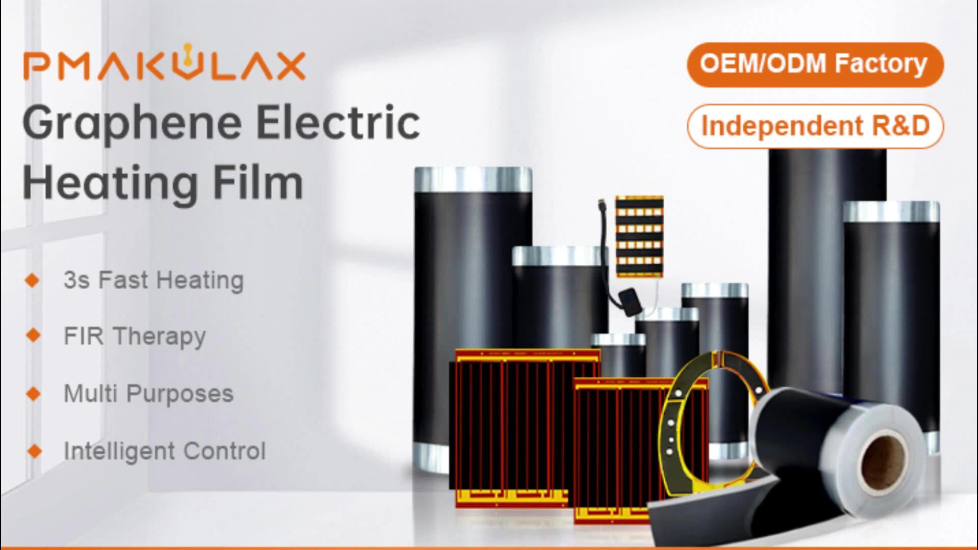 Flexible Foldable Thermal Preservation 12v Carbon Far Infrared Graphene ...