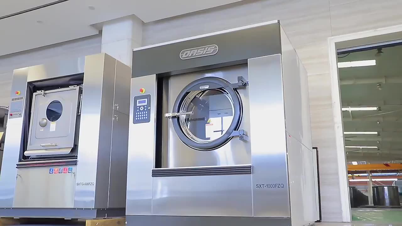 Lavadora Extractora 100kg 120kg Industrial Tilted Washing Machine ...