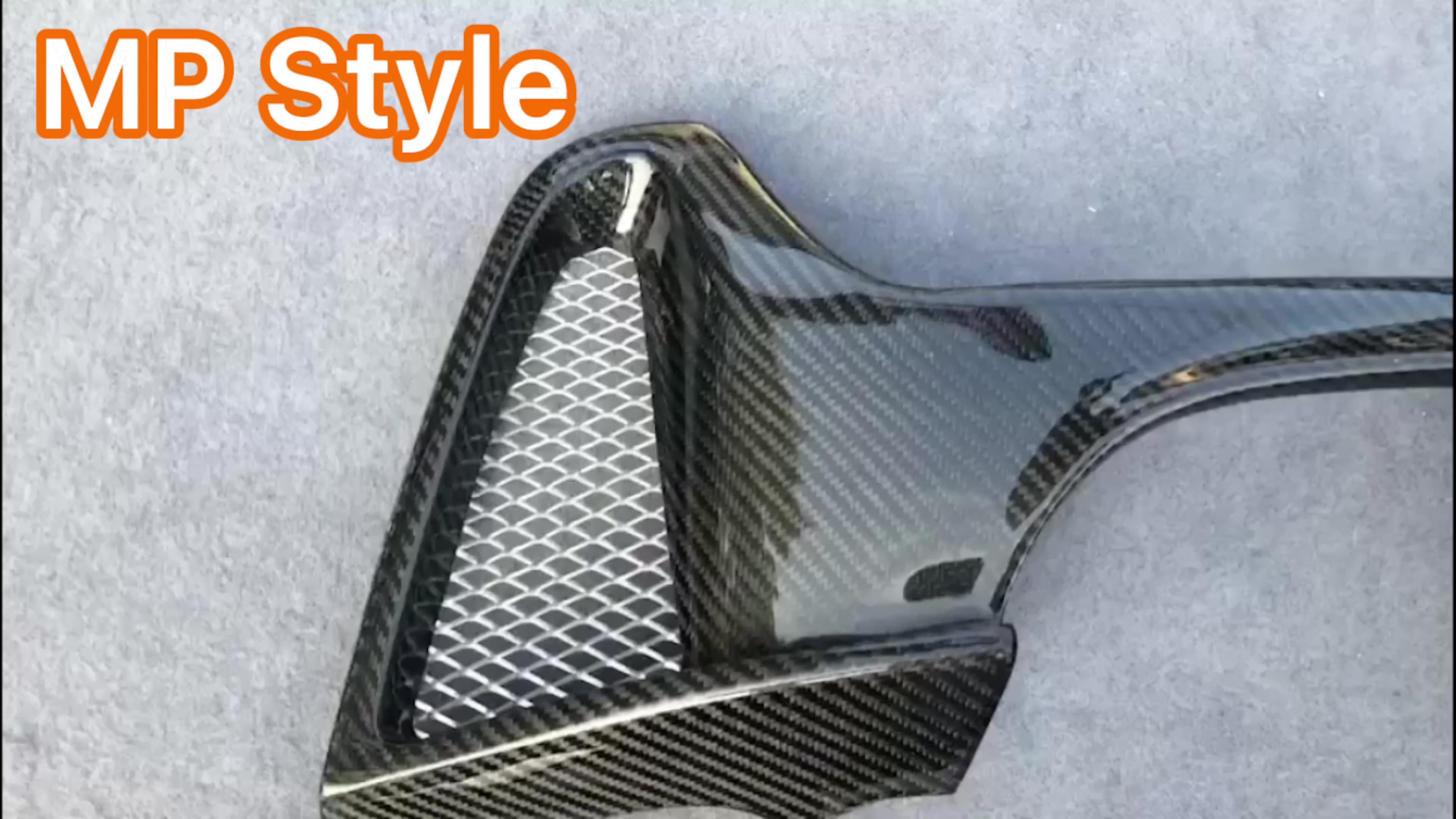 Carbon Fiber Front Lip Spoiler Bumper Chin Protector For Bmw 4 Series ...