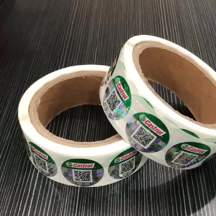 Custom Printing Tamper Void Hologram Anti Counterfeit Sticker Hot ...