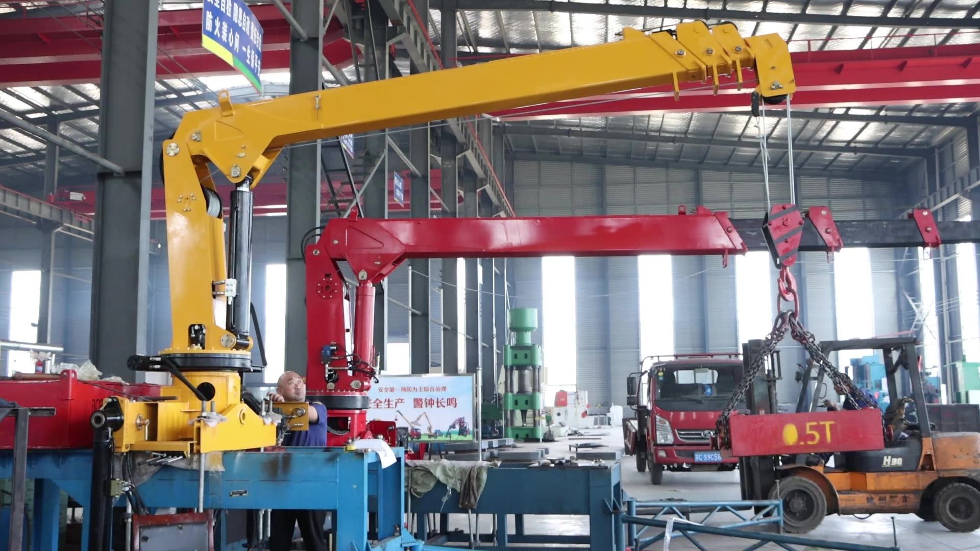 Bob-lift 6.3 Ton Truck Lift Machine Manipulator Arrow Crane Hydraulic ...