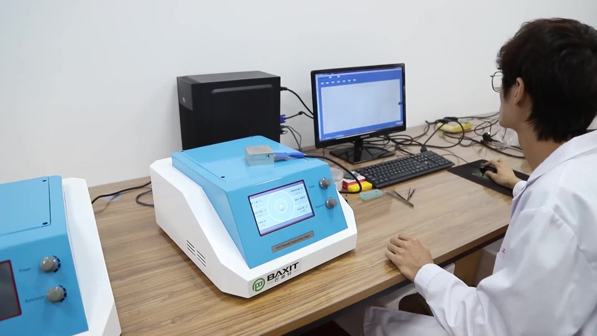 Thermal Conductivity Tester Refractory Plastic Foam Thermal Insulation ...