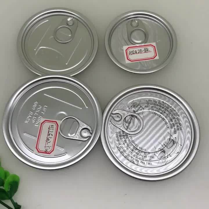 All National Standard Size Aluminum Easy Open Can Lid For Food,Beverage ...