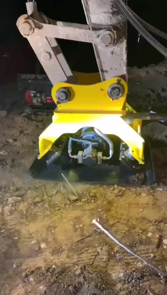 Hydraulic Plate Soil Compassor Hydraulic Tamper For 4-10 Tons Excavator ...