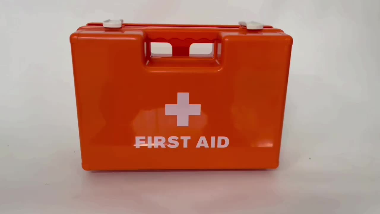 Medical Survival Bag Plastic Custom First Aid Kit Box Complete Set Empty Plastic Abs Storage ...