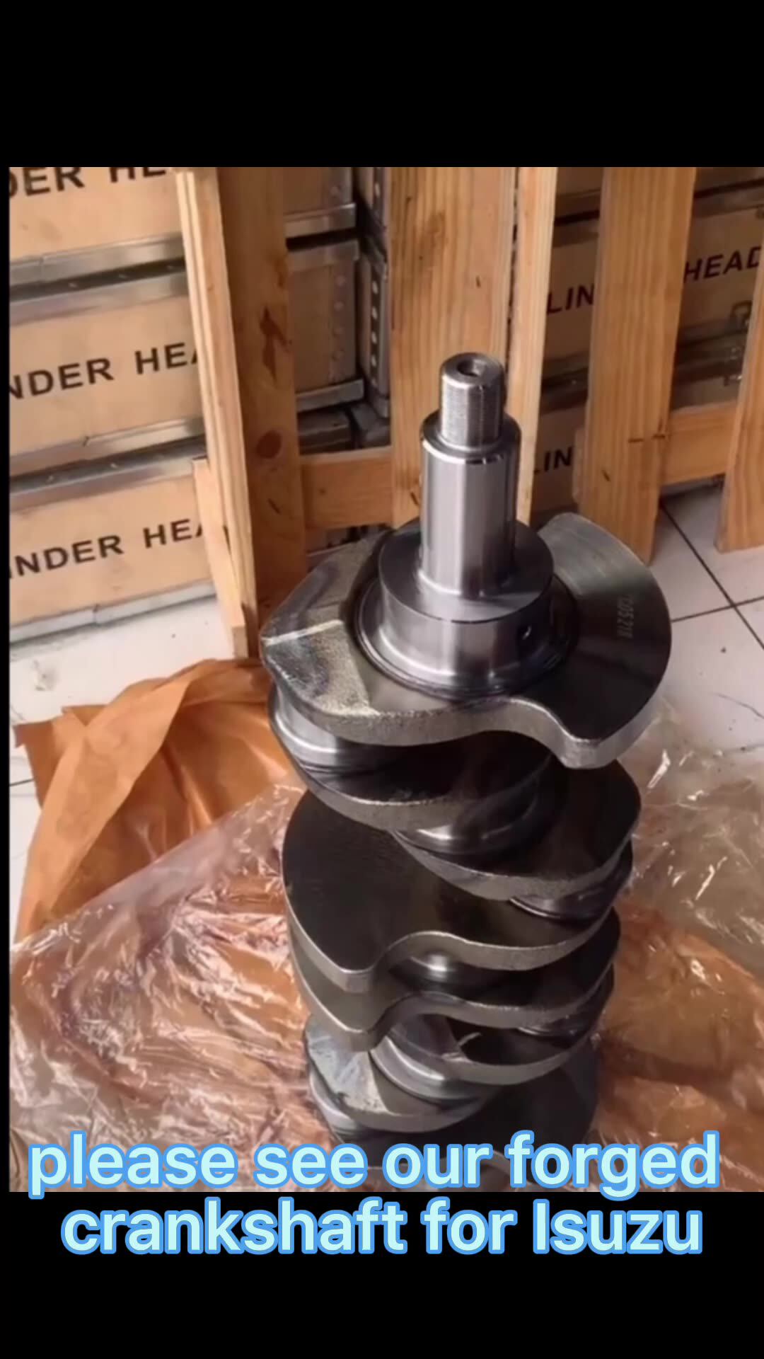Manufacturer Used Excavator 3306 Forged Engine Crankshaft For ...