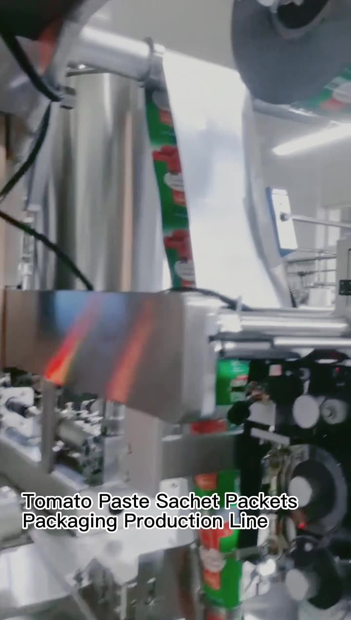 Resure High Speed Inline Whisky Sachets Filling Machine Jam Packing ...