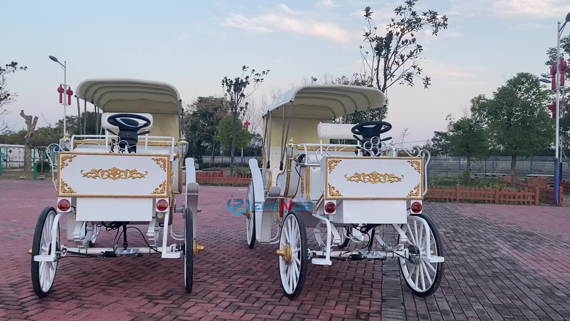 2024 Factory Luxury City Tour Classic Electric Horseless Carriage ...