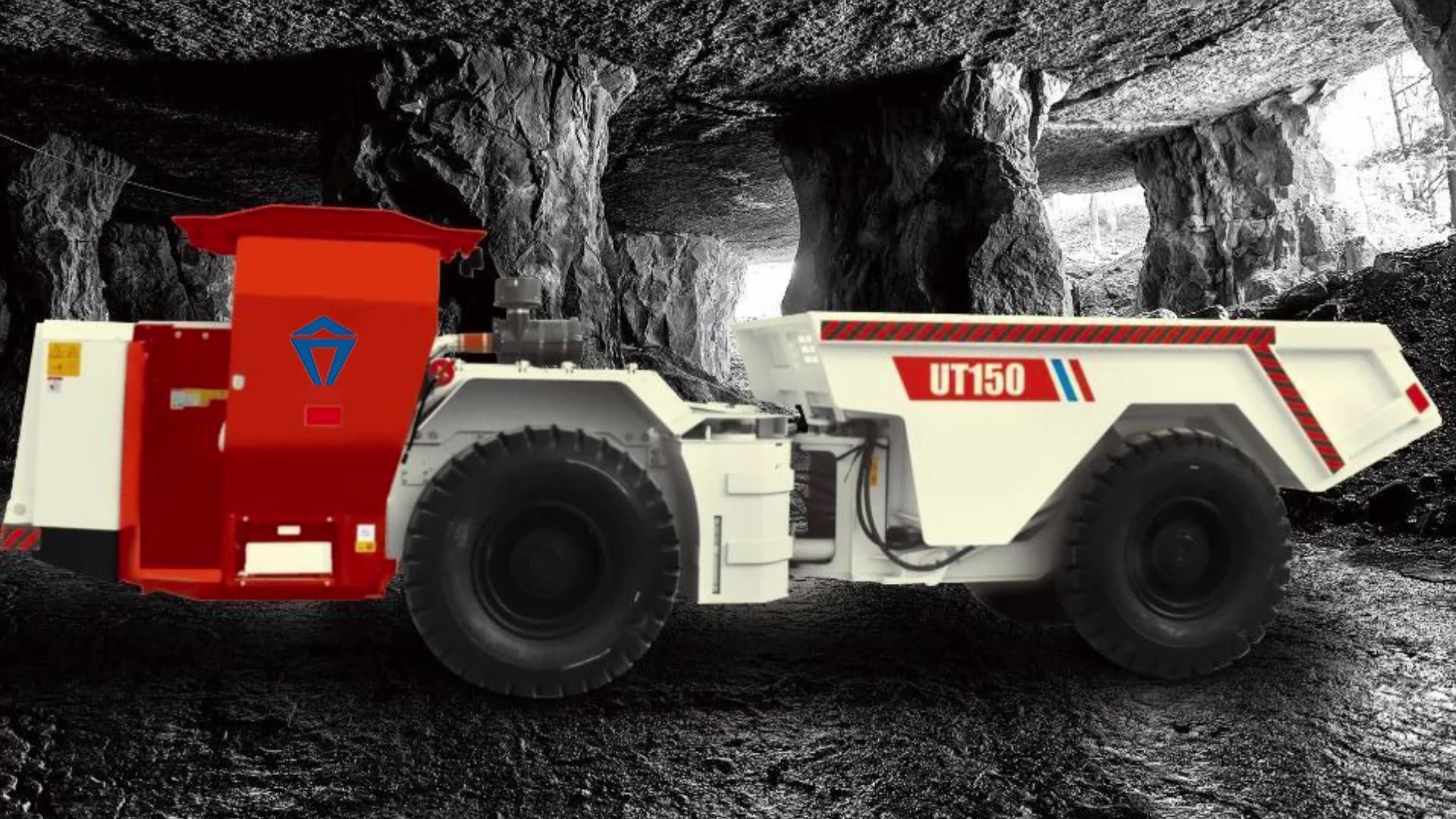 20t 4x4 Articulated Wheel Underground Hydraulic Mining Dump Truck - Buy ...