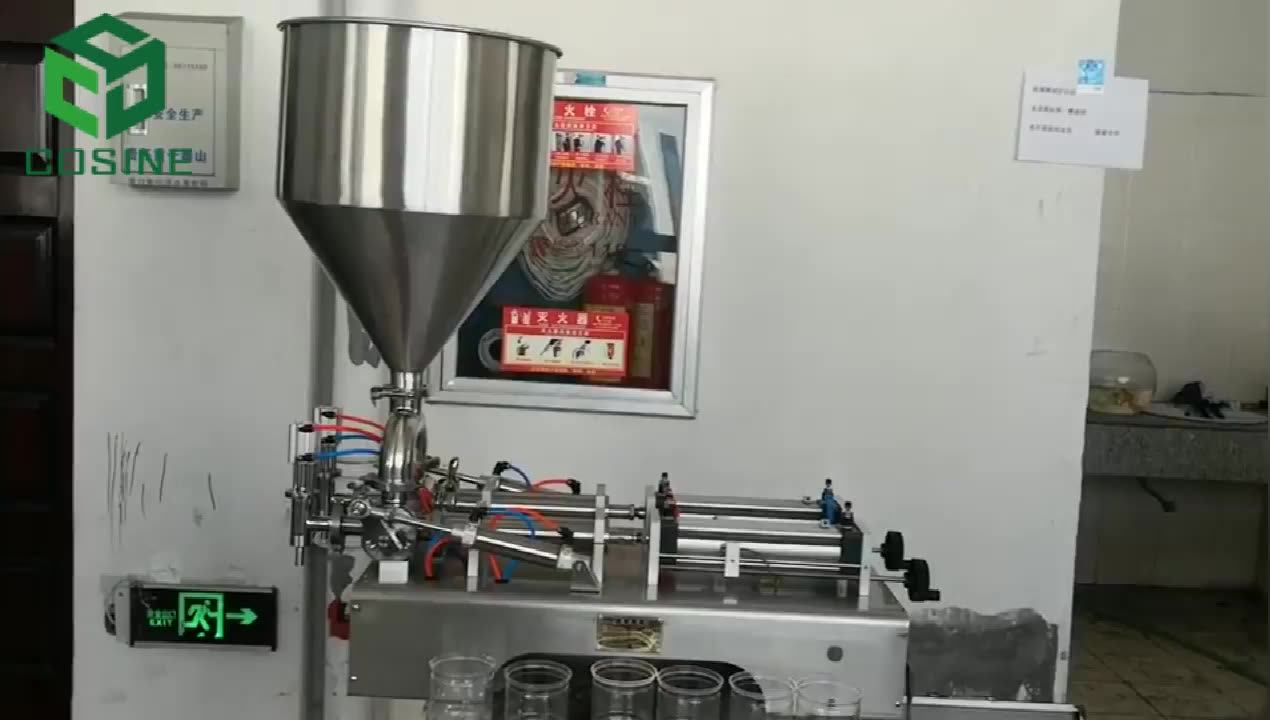 Small Semi Automatic Mustard Oil Filling Machine Sachet Packing Sauce ...