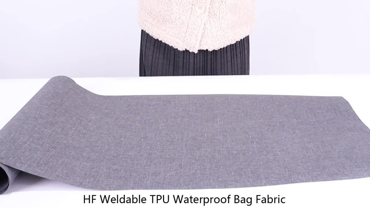 Waterproof Oxford 600d Cation Double Color Fabric Pvc Laminated ...