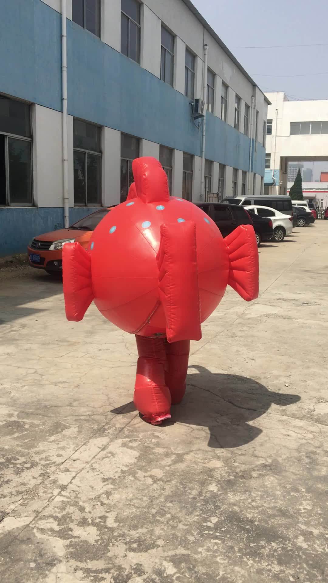 Glasses Fish Inflatable Costume Walking Model For Promotion St750 - Buy ...