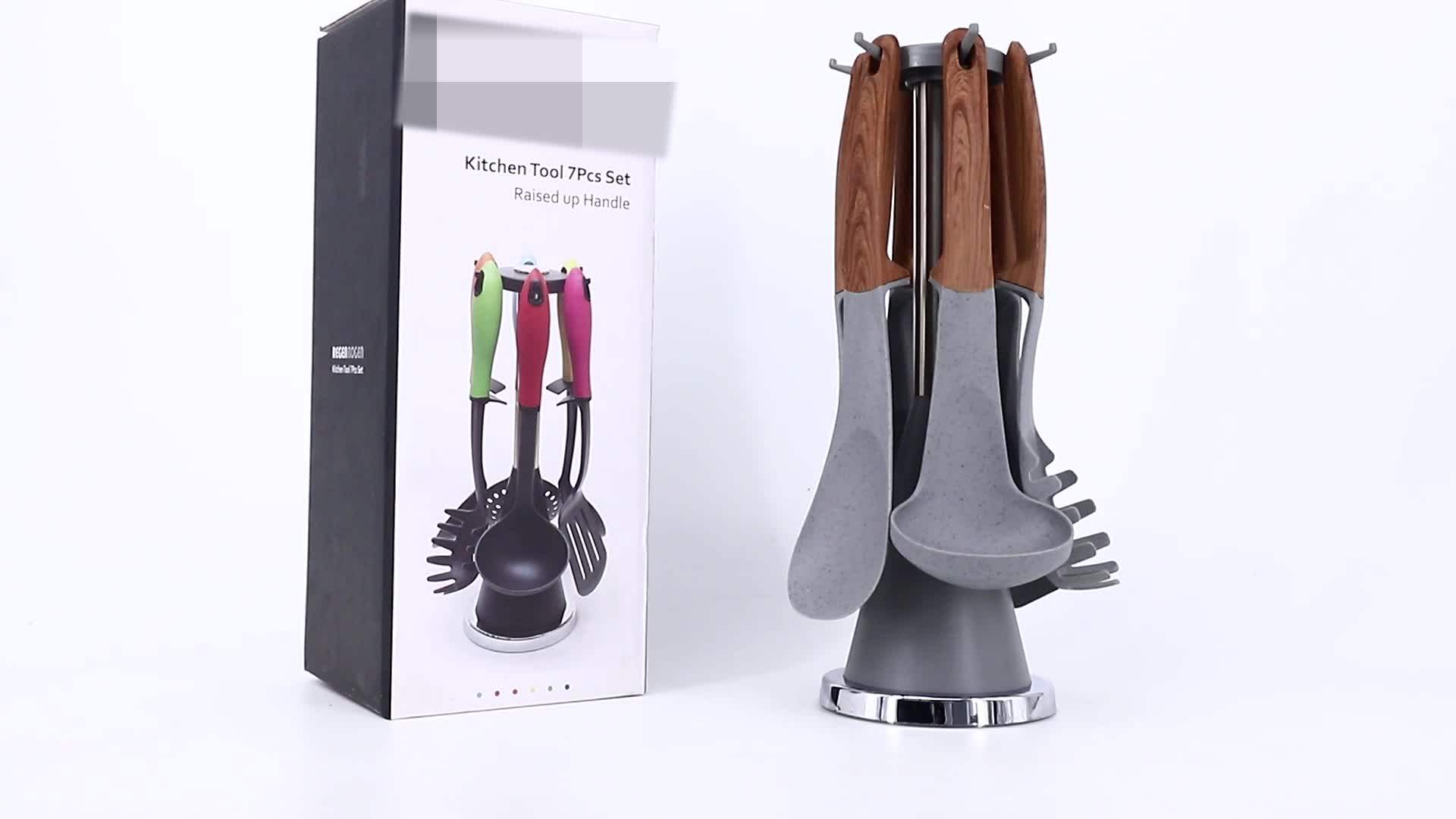 Plastic Kitchen Accessories Cook Tools Utensil Set Home And Kitchen ...