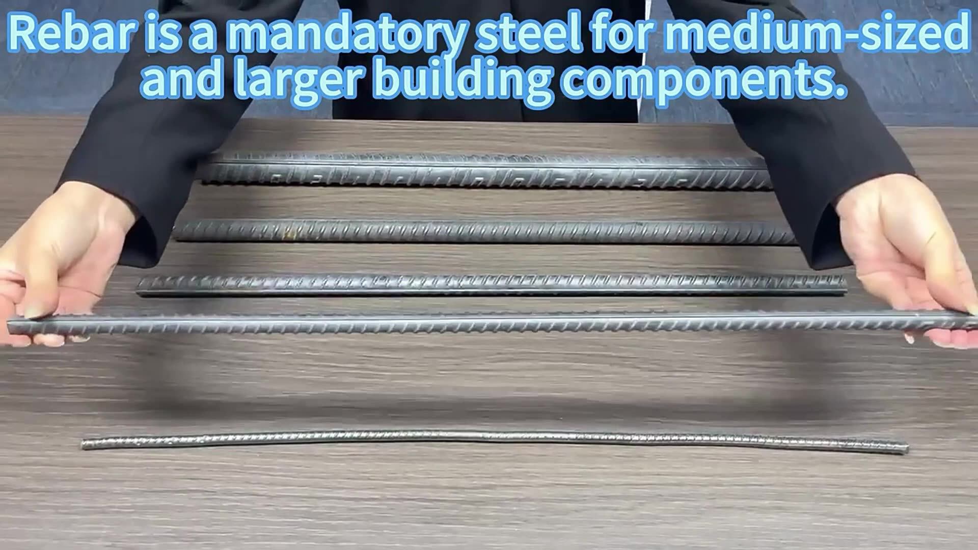 16mm Diameter Deformed Steel Rebar Astm A615 Grade 60 Hrb400 & Hrb500 ...