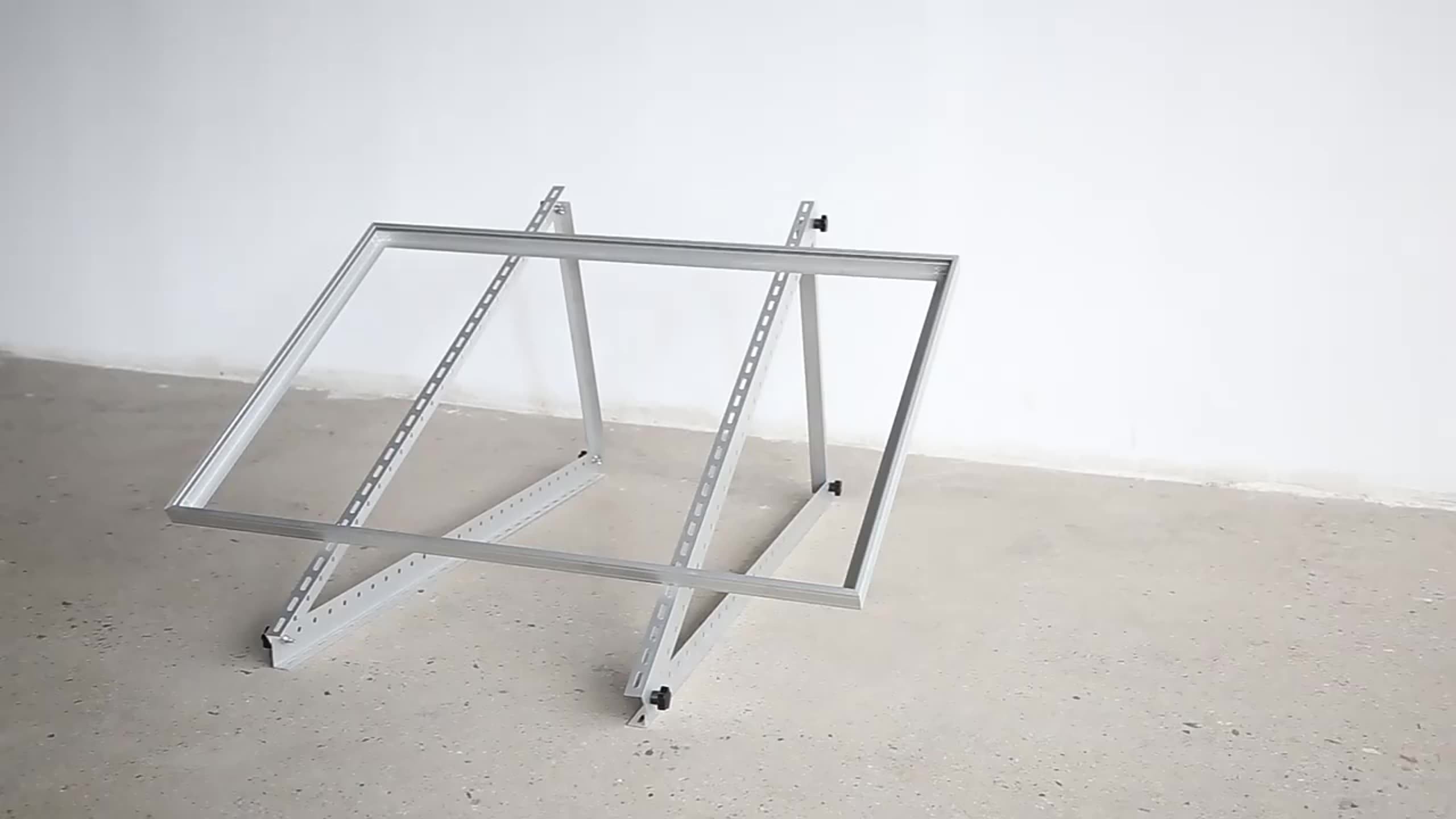 Adjustable Triangle Racks For Flat Roof Metal Roof Solar Panel Energy ...