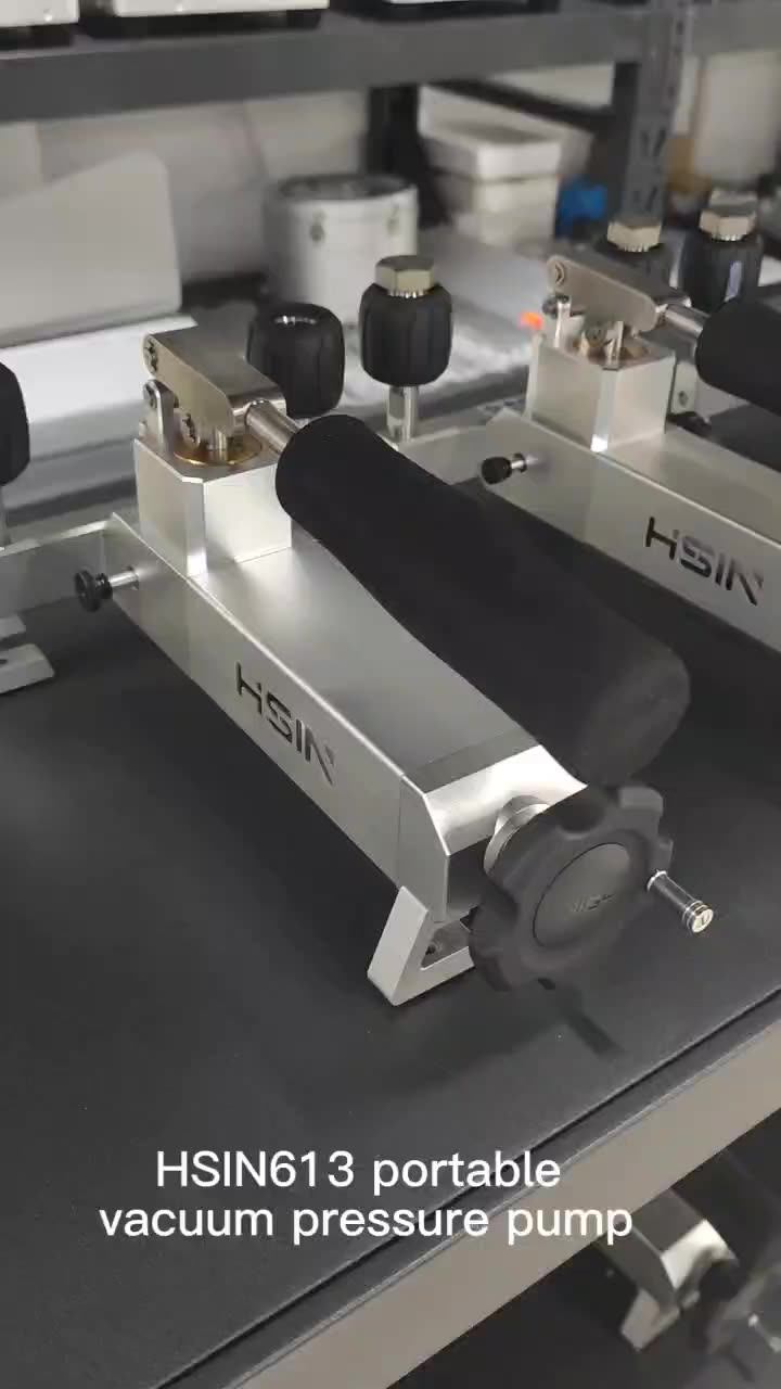 Hsin615 Water Pressure Comparator Pressure Calibrator Pump 0-70mpa ...