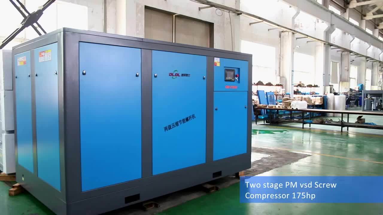 75 Kw 100 Hp 12.6m3 / 8bar Screw Air Compressor - Buy 75 Kw 100 Hp 12 ...