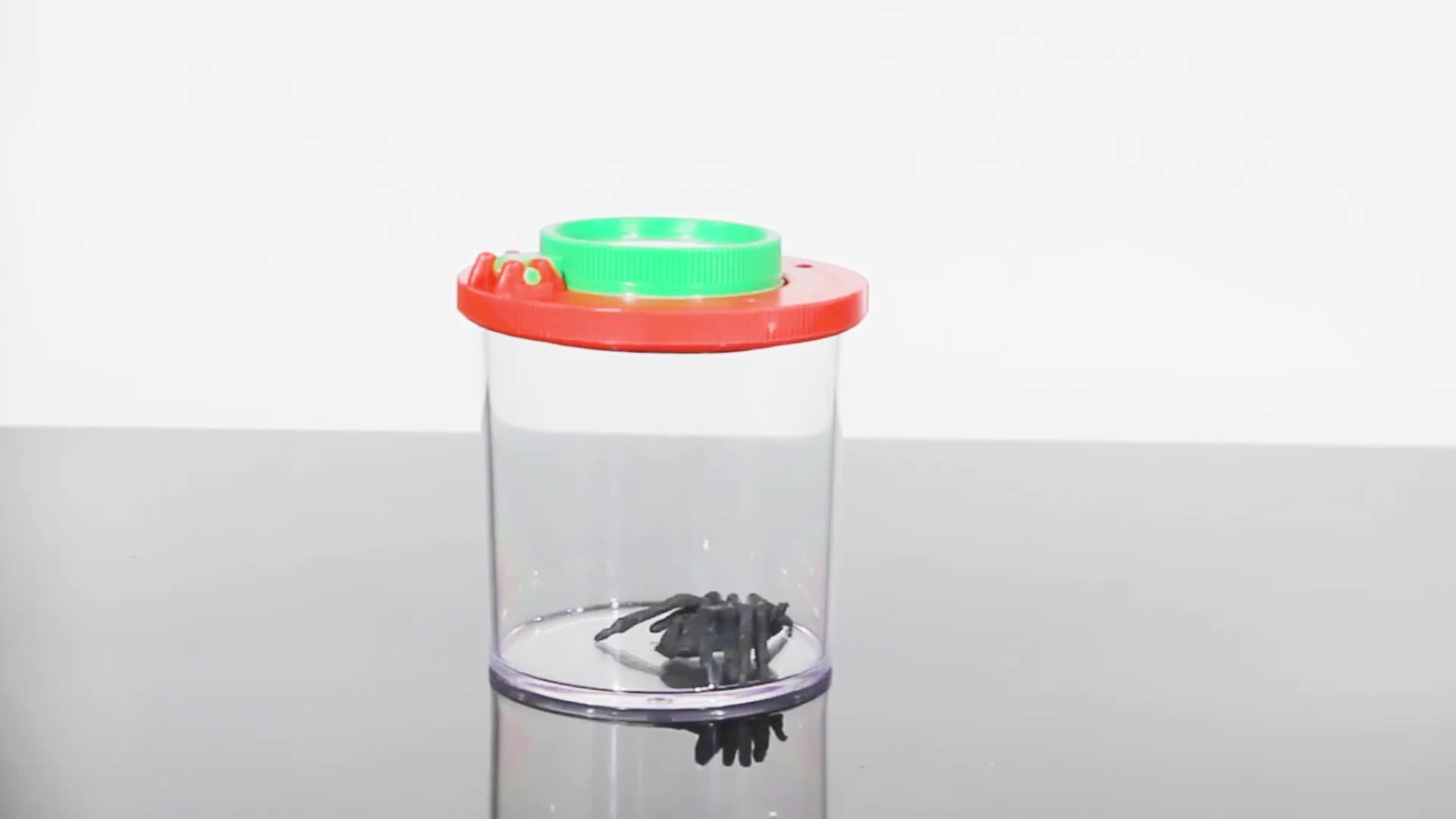 3x Toy Bug Viewer Educational Children Plastic Insect Box Magnifier ...