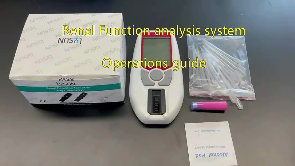 3 In 1 Renal Function Test Strip Creatinine Uric Acid Urea ...