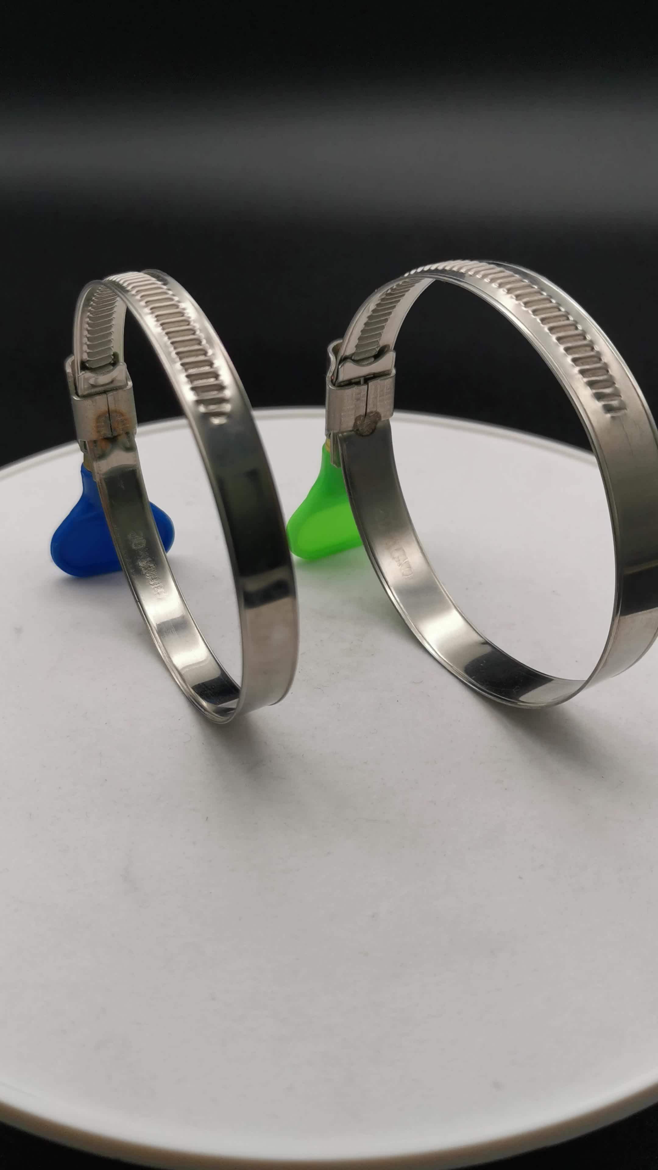 Galvanized Steel Germany Type Hose Clamps With Handle - Buy High ...