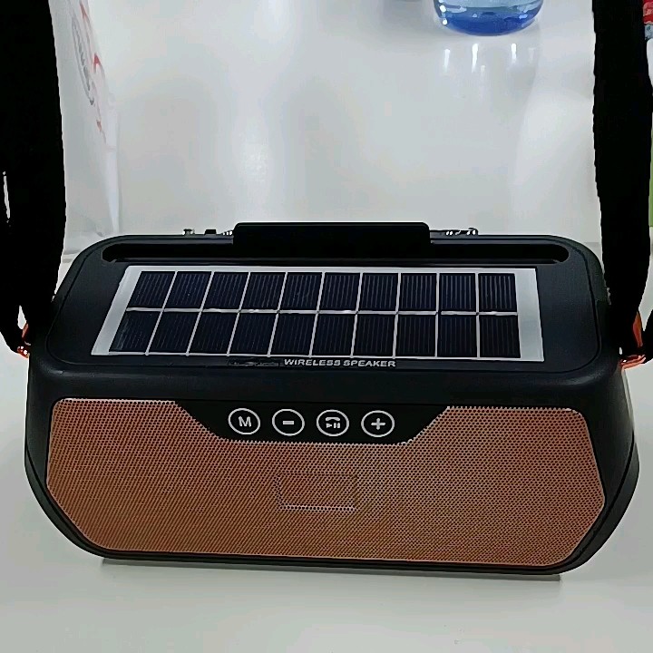 Original Factory Portable Solar Panel Wireless Speaker,Support Tf/usb ...