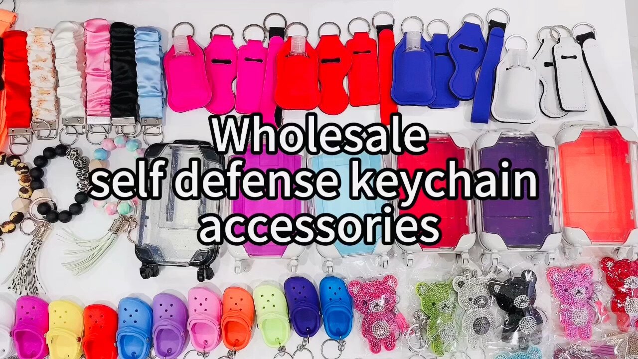 Supply Bling Rhinestone Plastic Spray Bottle Women Alarm Safety ...