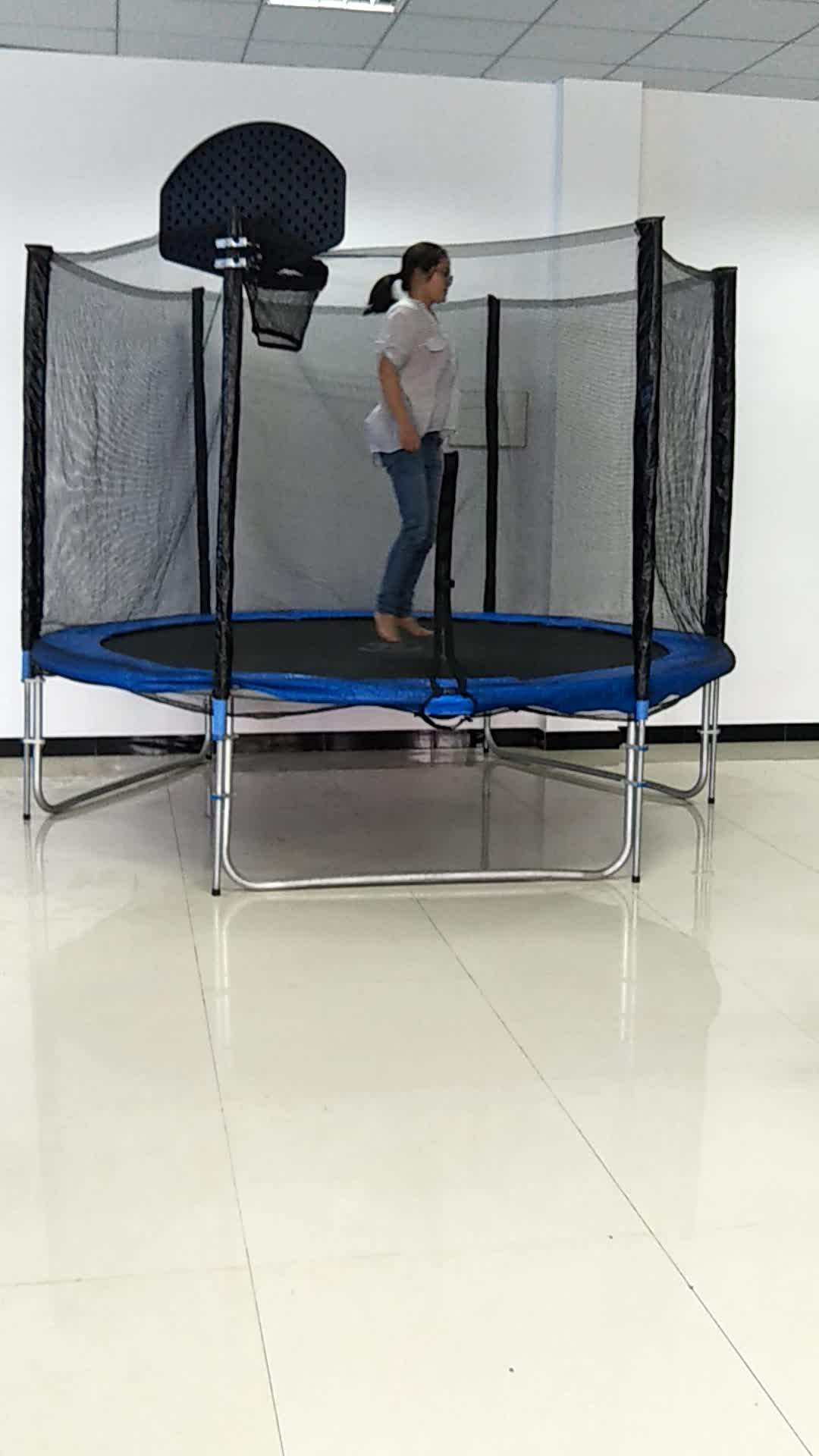 12ft Commercial Big Folding Bungee Jumping Trampoline For Children And ...