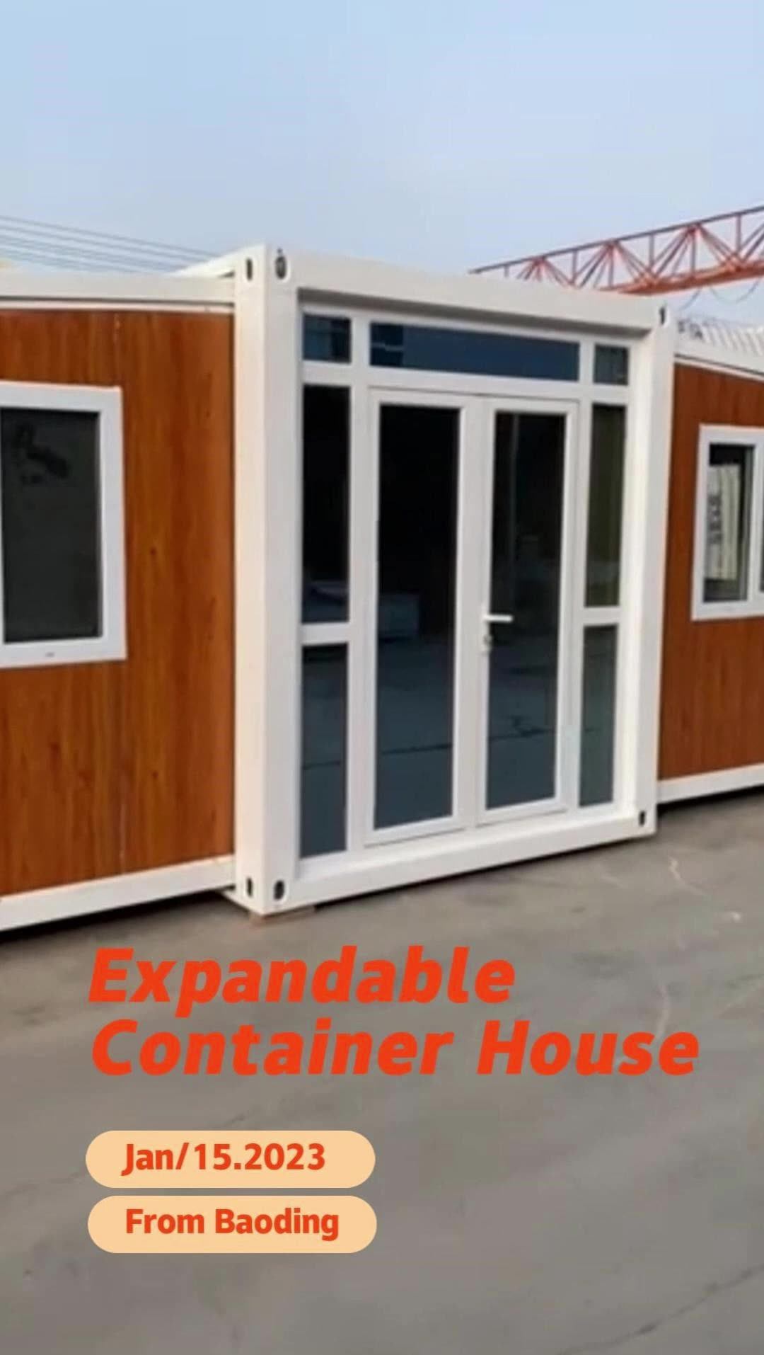 Australia Boxable Expandable Container House Cabin 40ft 2 Bedrooms ...