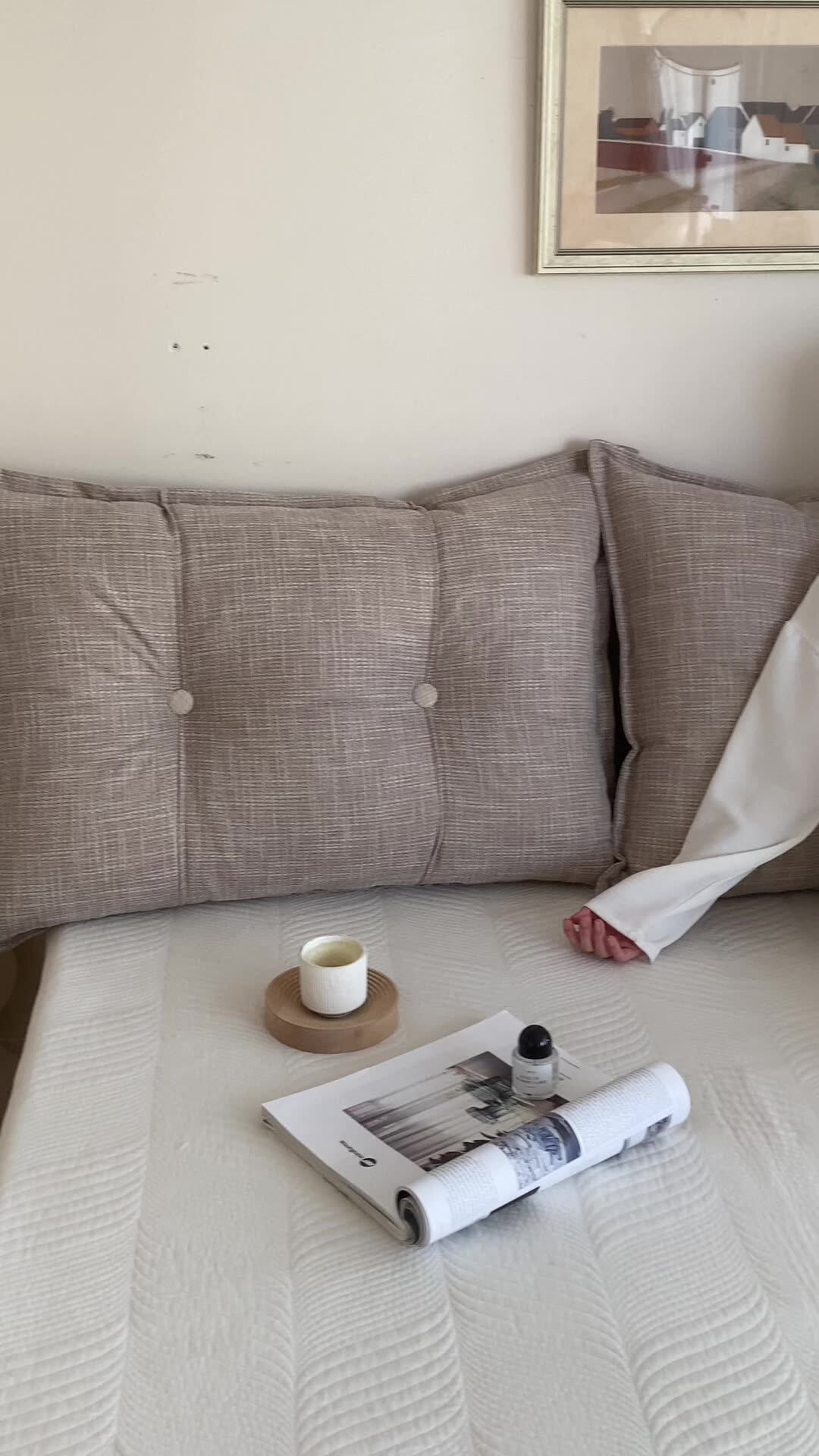 Multi Size Bedside Backrest Bedside Triangle Lumbar Cushion Triangle ...