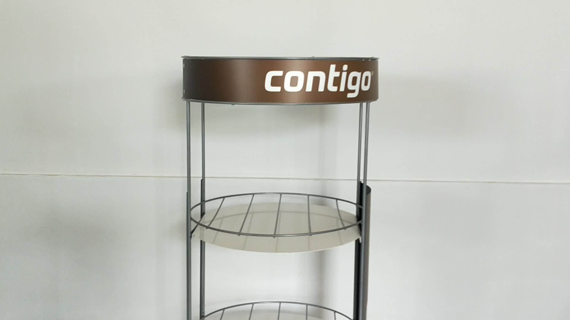 Custom Supermarket Or Retail Shop Metal And Wooden Soda Drinking ...