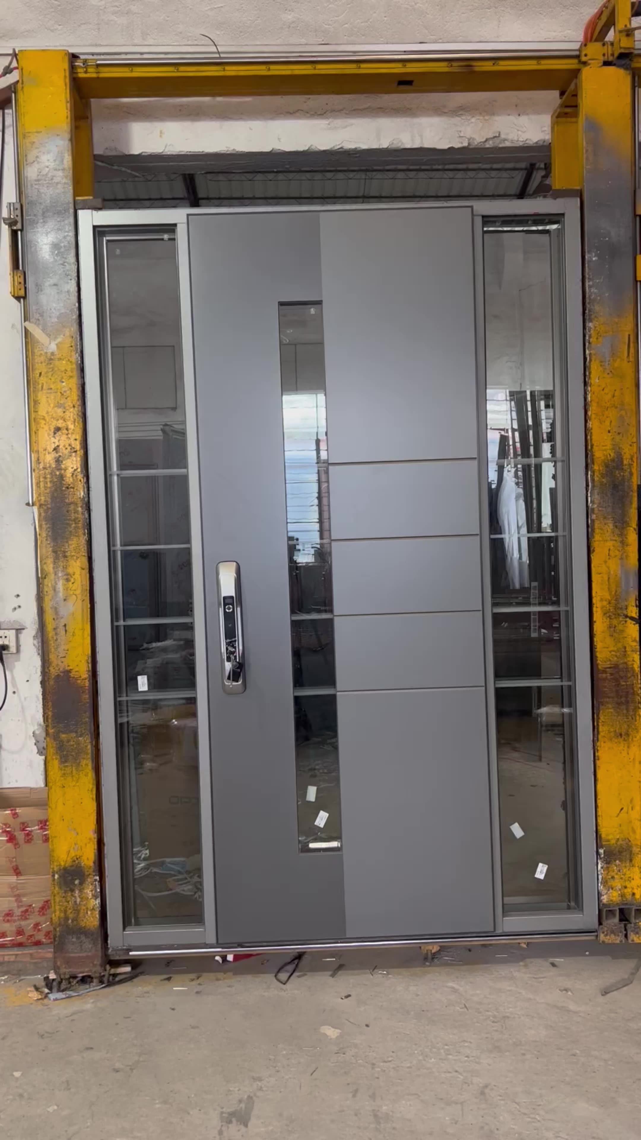 Modern Design High Quality Customized Other Metal Entry Doors Aluminum ...