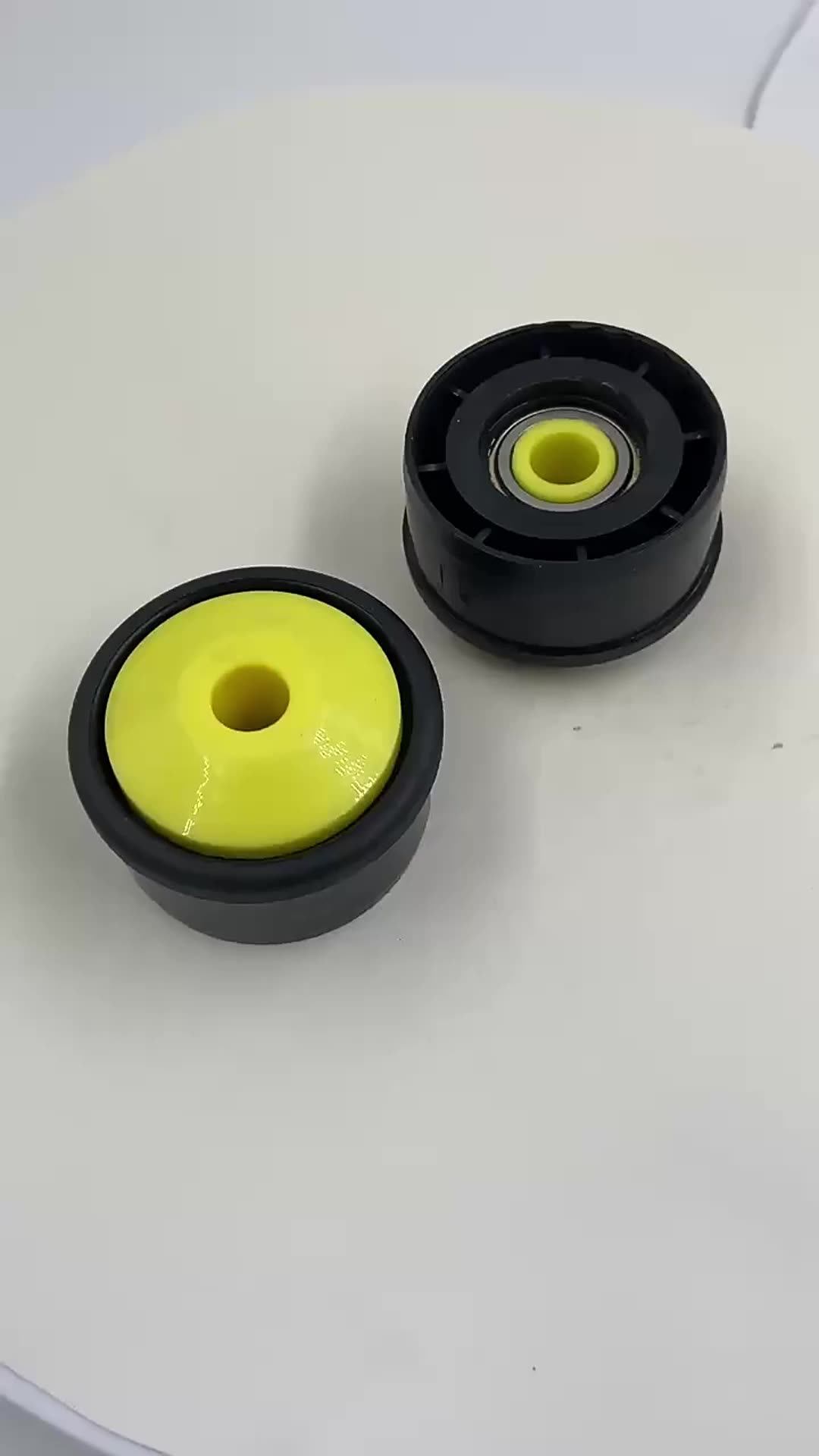 Conveyor Roller Parts Plastic End Bearings Pipe Gravity Rollers Plastic ...