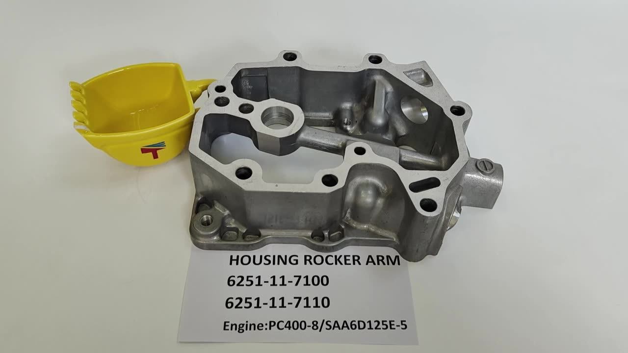 Mechanical Engine Parts Housing Rocker Arm 6251-11-7100 6251-11-7110 ...