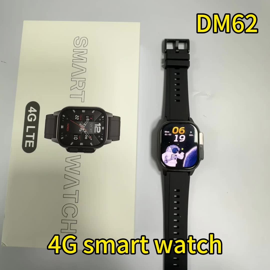 High Quality Dm62 4g Android Smart Watch With 2.13 Inch Amoled Screen ...