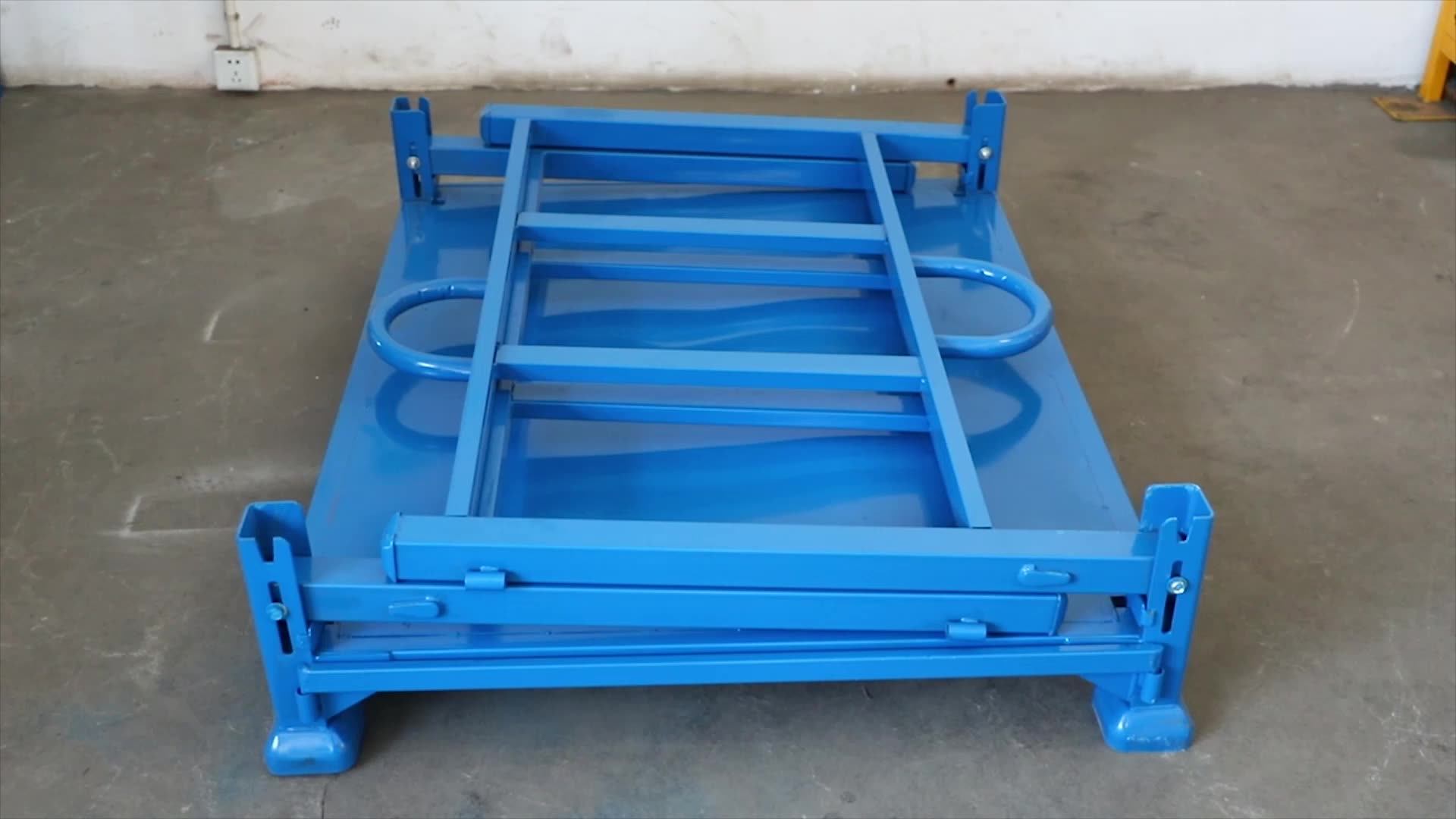 Steel Warehouse Storage Tyre Shelving Metal Stacking Rack Used Racks In ...