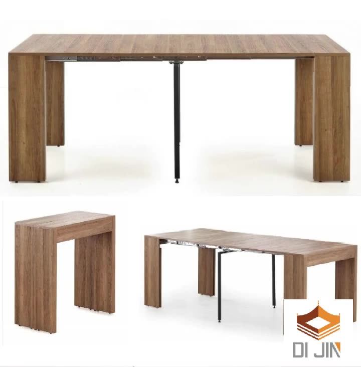 Modern Home Furniture Extendable Dining Table,Multi-function Expanding ...