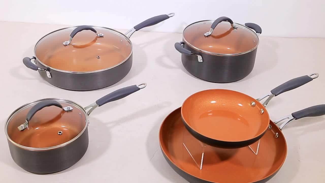 Forged Aluminum Marble Cookware Set - Buy Marble Cookware Set,Forged ...