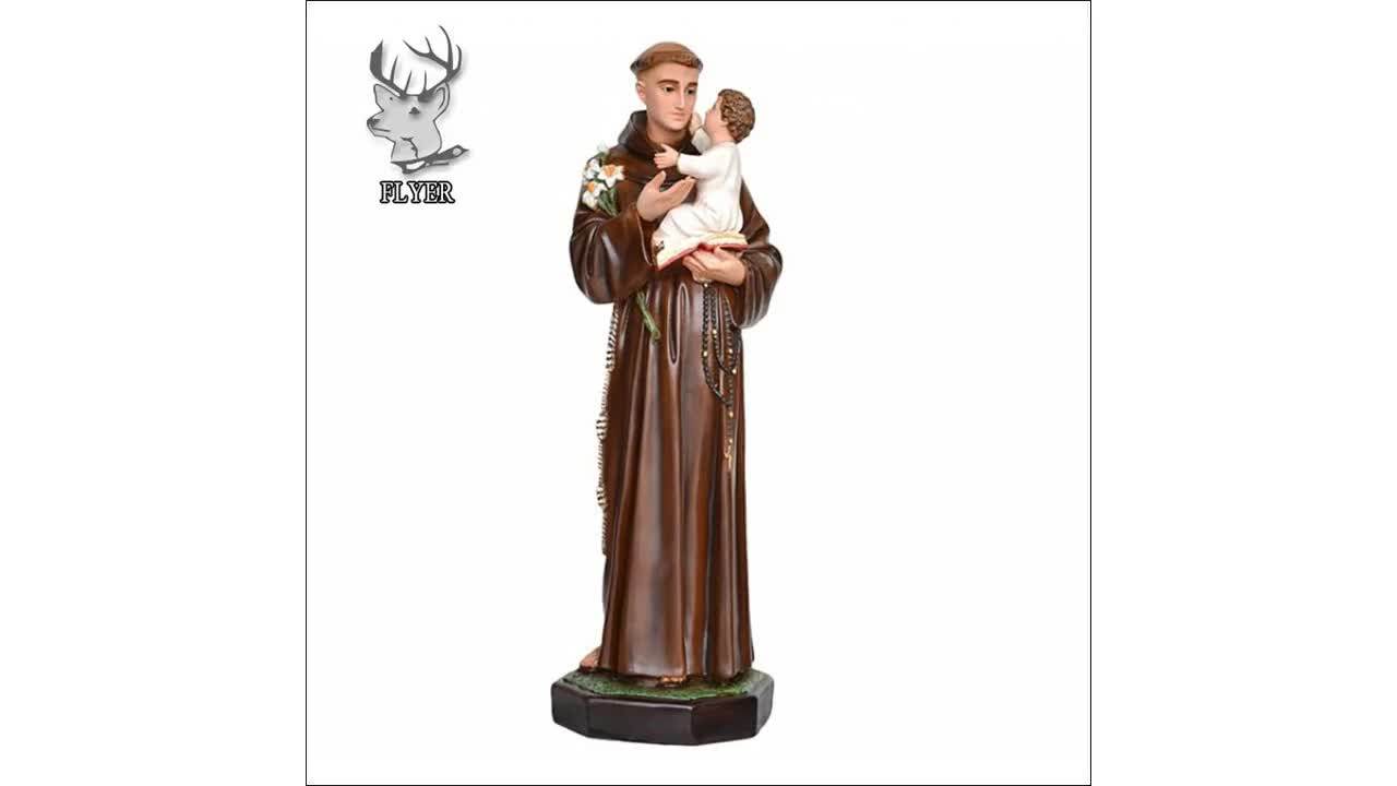 Outdoor Decoration Life Size Resin Statue Of Christian Saint And Martyr ...